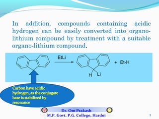 Organolithium Compounds and Reactions | PPS