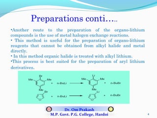 Mechanism N Buli Exchange Halogen Lithium