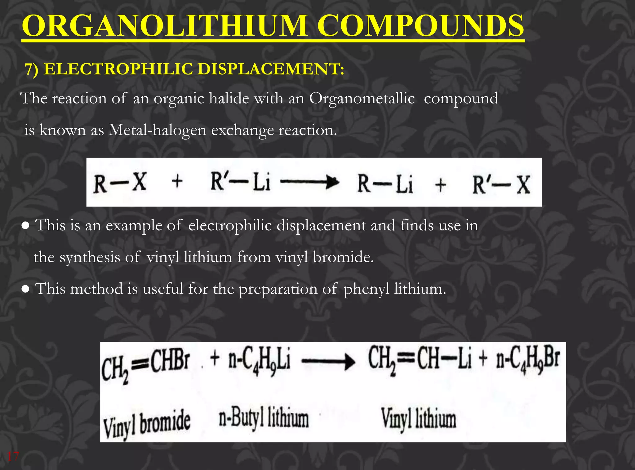 Organolithium compounds and their preparation.pptx