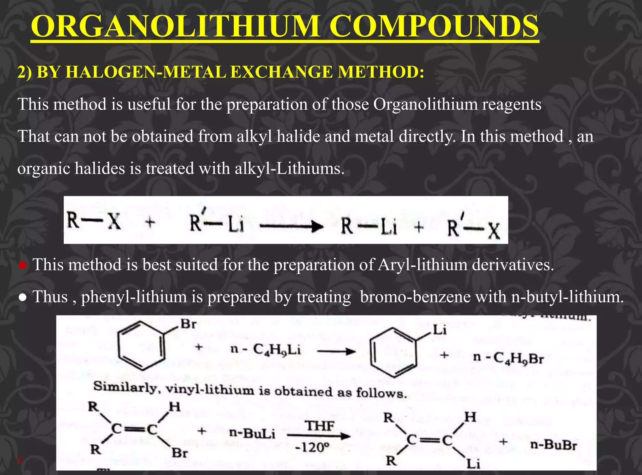 Organolithium compounds and their preparation.pptx
