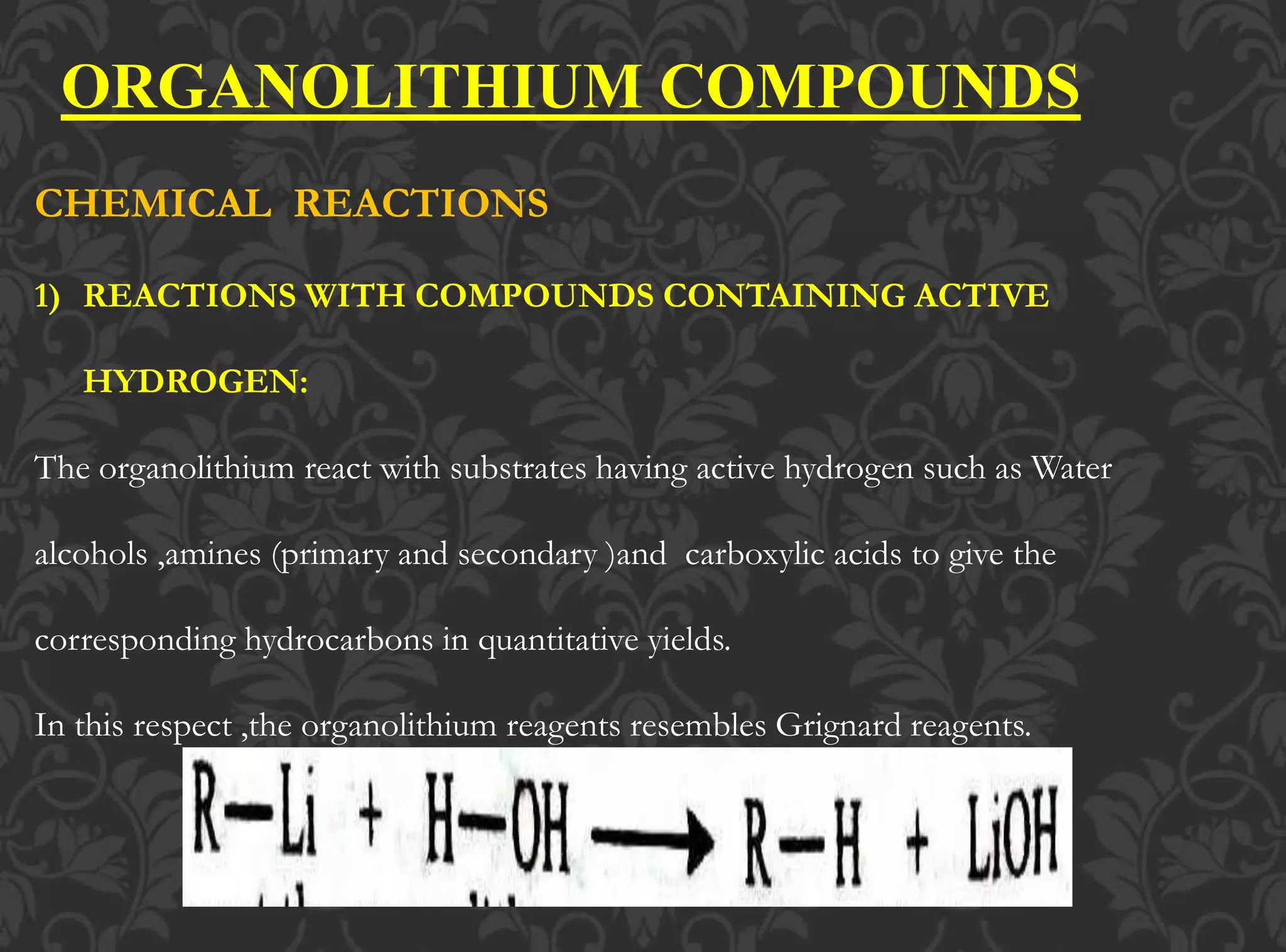 Organolithium compounds and their preparation.pptx