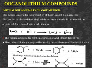 Organolithium compounds and their preparation.pptx