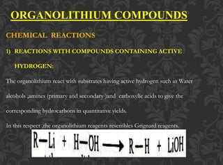 Organolithium compounds and their preparation.pptx
