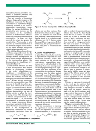 Organolithium Use In Labs | PDF