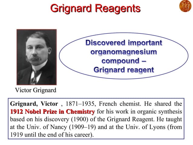 Organomagnesium and lithium | PPT
