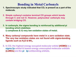 Organometallic chemistry | PPTX