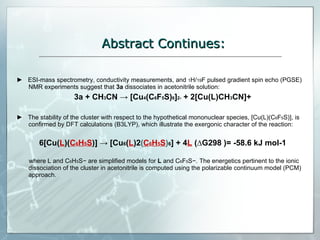 Mononuclear and Polynuclear Copper(I) Complexes with a New N,N',S-Donor ...