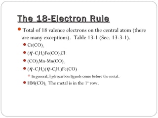 Organometallic compounds | PPT