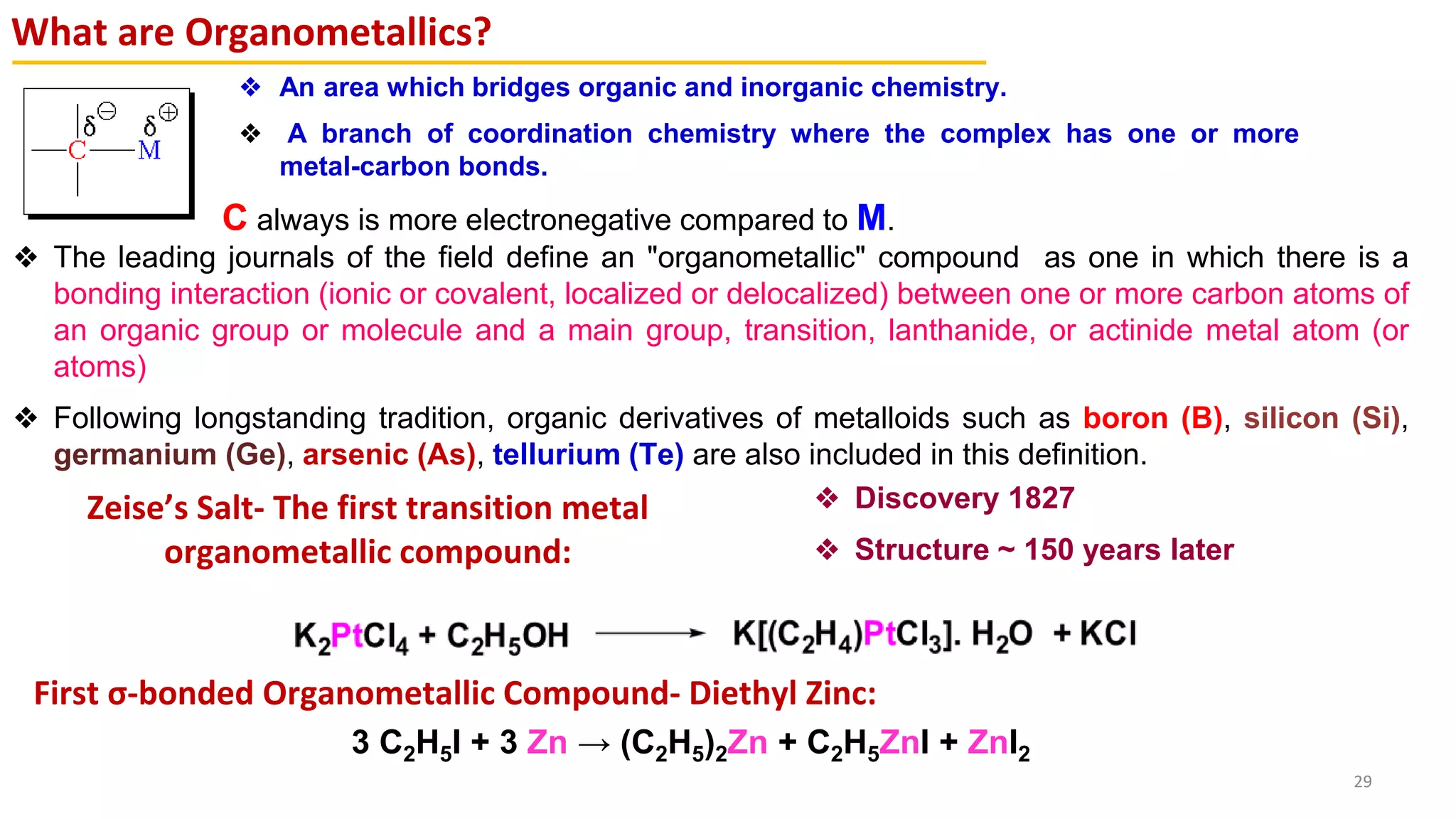 Organometallics | PPTX