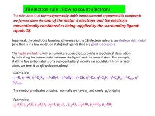 Organomettalic chemistry | PDF