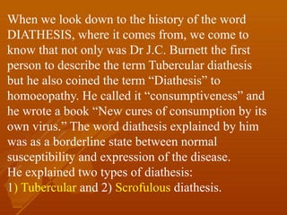 CONCEPT OF TEMPERAMENT, CONSTITUTION & DIATHESIS IN HOMOEOPATHIC ...
