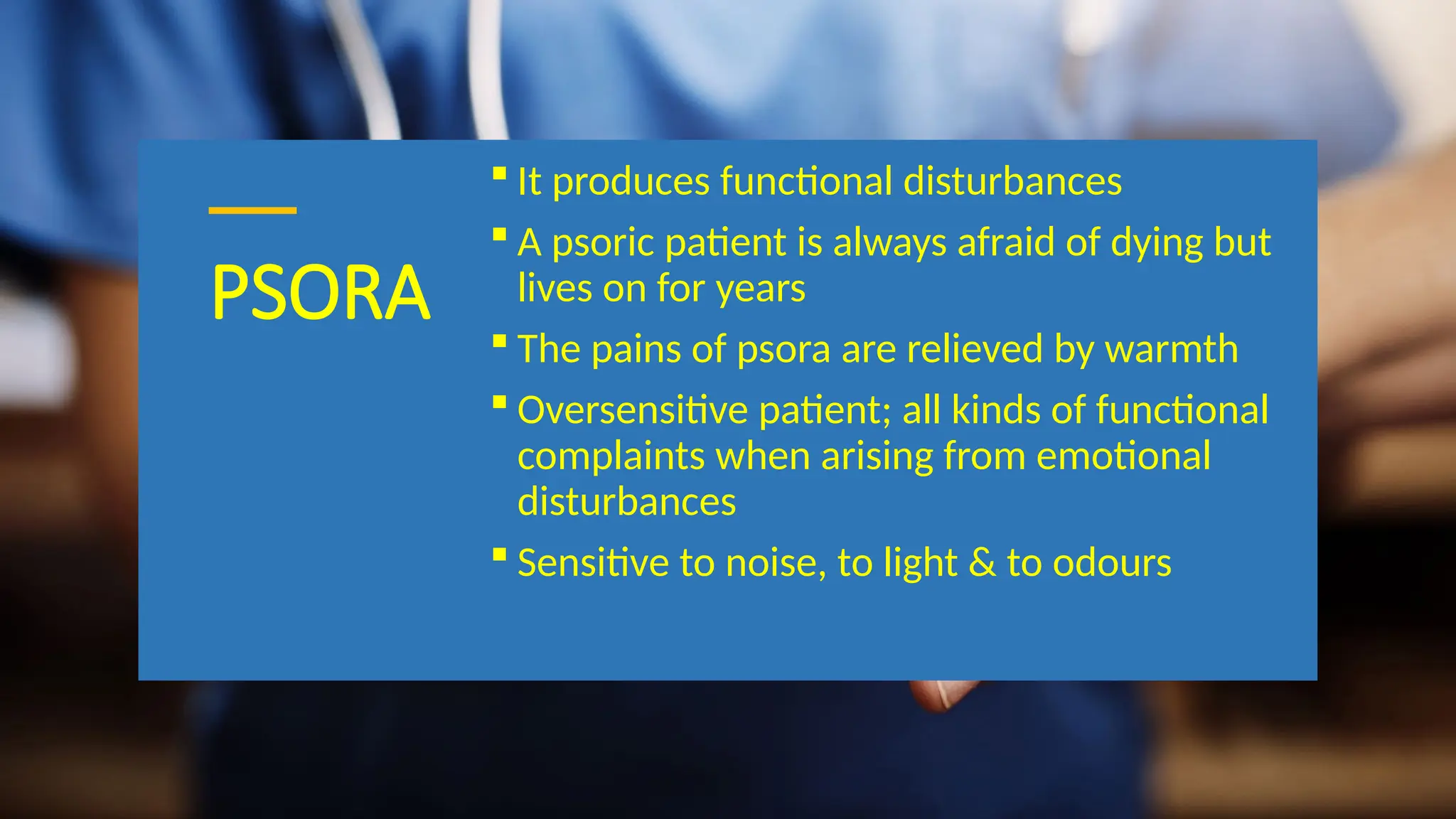 MANIFESTATIONS OF PSORA IN CHRONIC DISEASES.pptx