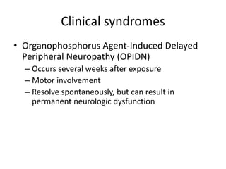 Organophosphate and carbamate poisoning.pptx