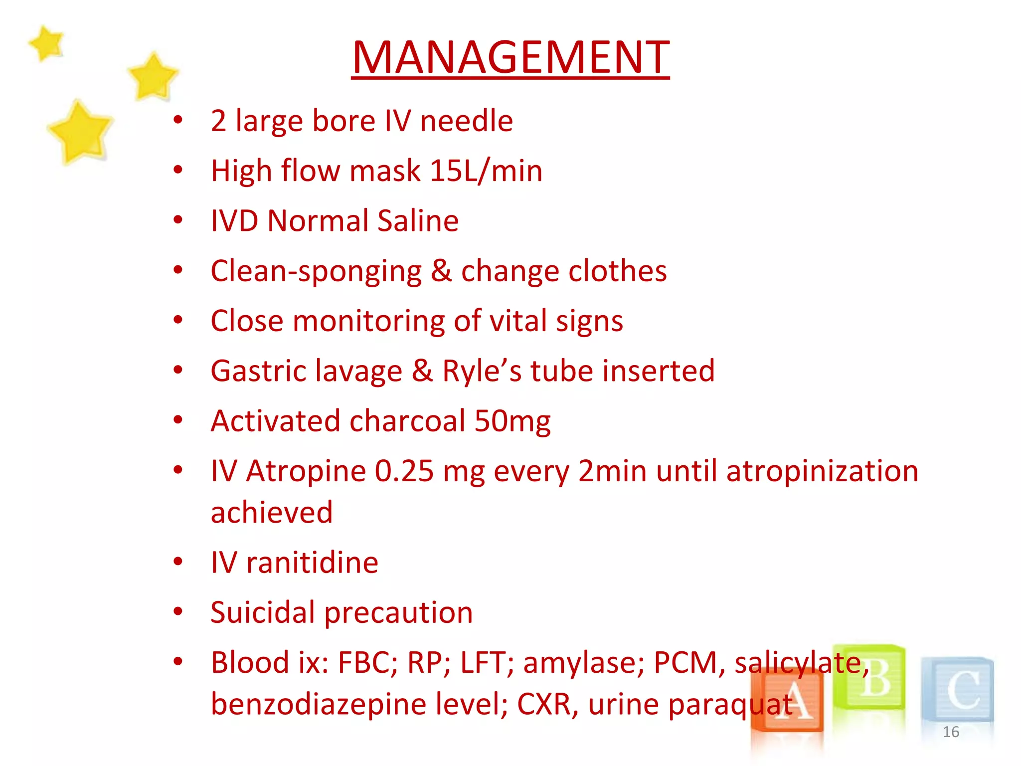 Organophosphate poisoning | PPT