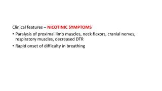 Organophosphate poisoning | PPTX