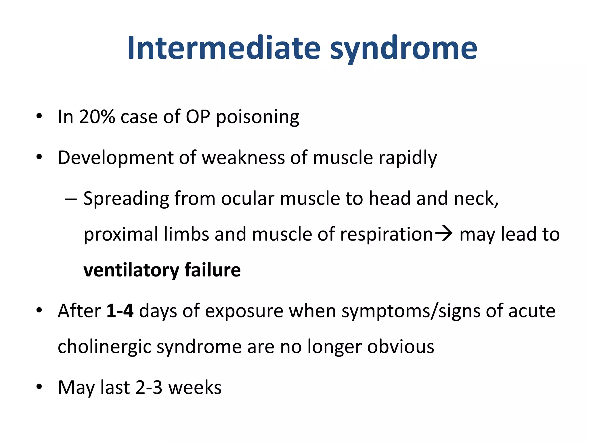 Organophosphate poisoning management with medicolegal aspects | PPTX