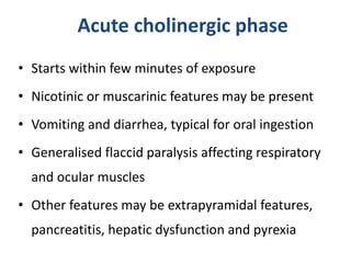 Organophosphate poisoning management with medicolegal aspects | PPTX