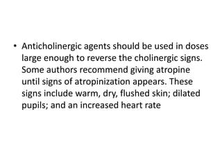 Organophosphate poisoning | PPTX
