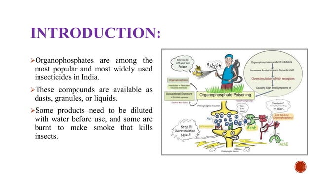 Organophosphate poisoning and its management (Clinical Toxicology) | PPTX