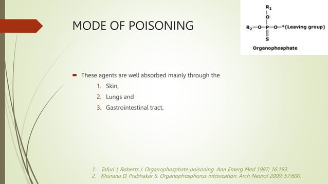 ORGANOPHOSPHATE POISONING.pptx