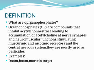 ORGANOPHOSPHATE POISONING-AMEU. 07.02.17 (1).pptx