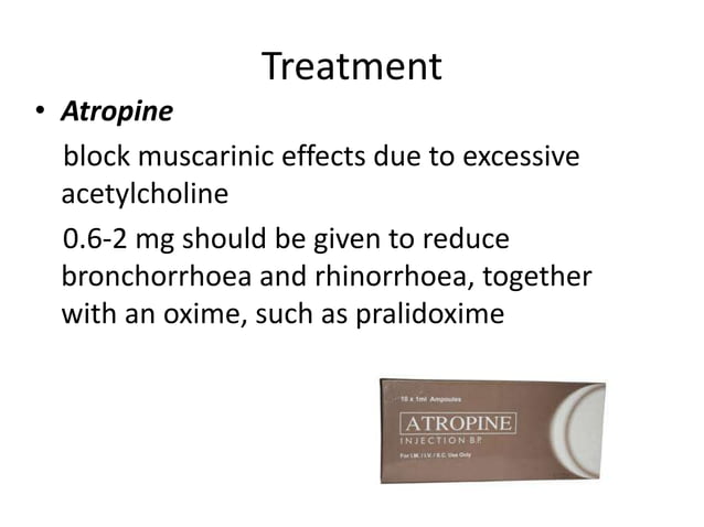 Organo phosphate poisoning | PPTX
