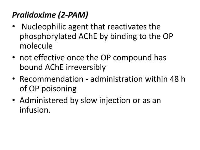 Organo phosphate poisoning | PPTX