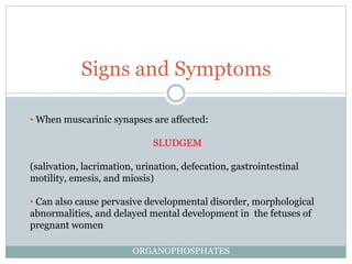 Organophosphates | PPTX
