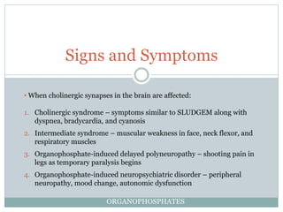 Organophosphates | PPTX