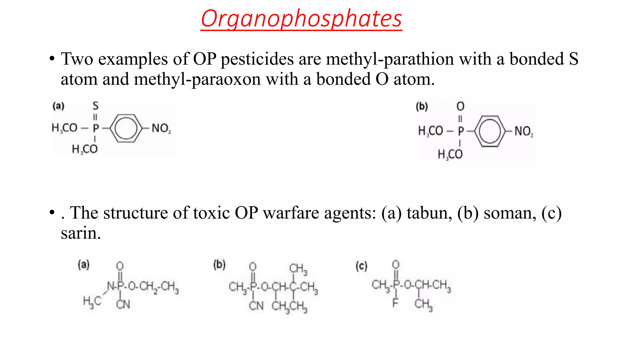 Organophosphates | PPTX