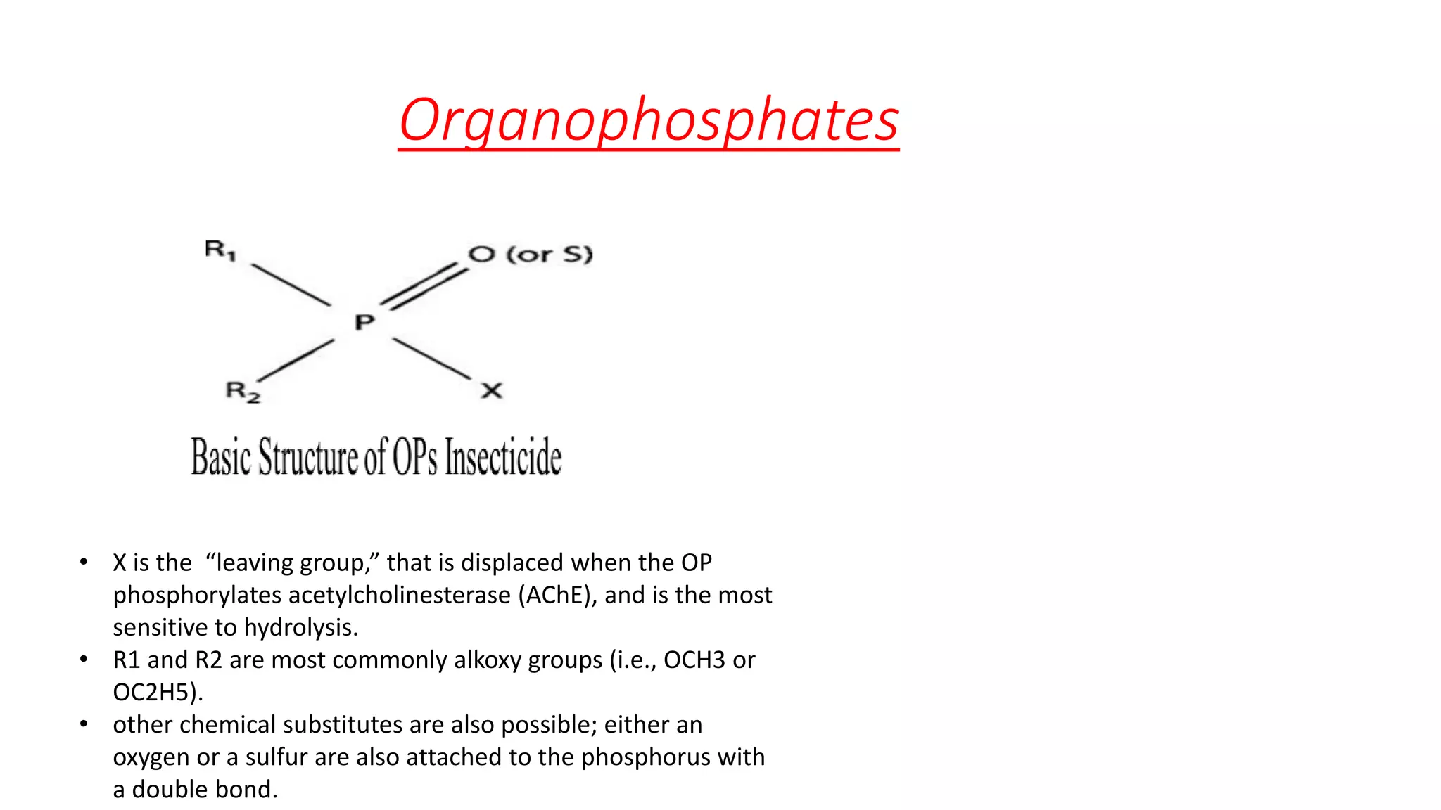 Organophosphates | PPTX