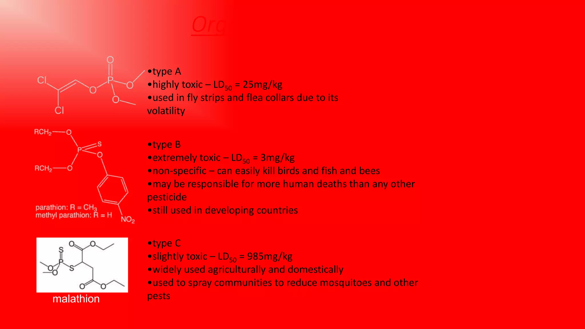Organophosphates | PPTX