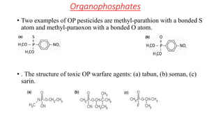 Organophosphates | PPTX
