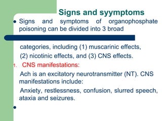 Organophosphorous compounds toxicity | PPTX