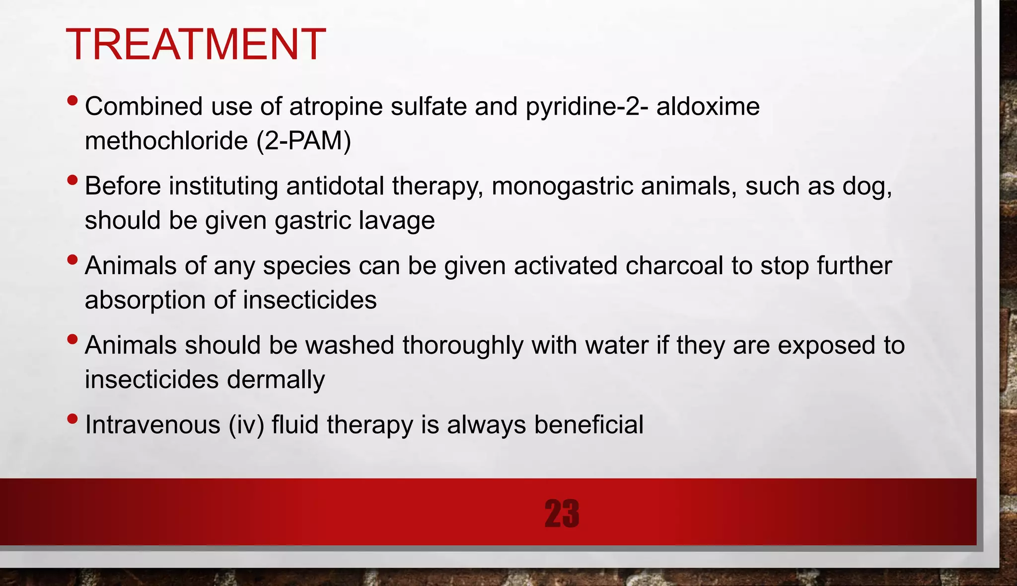 Organophosphorous insecticides | PPTX