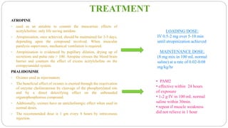 Organophosphorous poisoning | PPTX