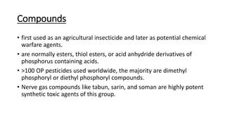 Organophosphorouspoisoning 160727123533 | PPTX | Brain and Nervous ...