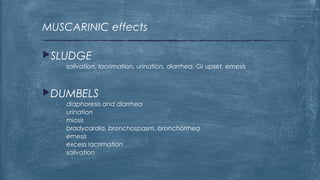 Organophosphorus and organoochlorine poisoning clinical features | PPT