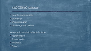 Organophosphorus and organoochlorine poisoning clinical features | PPT