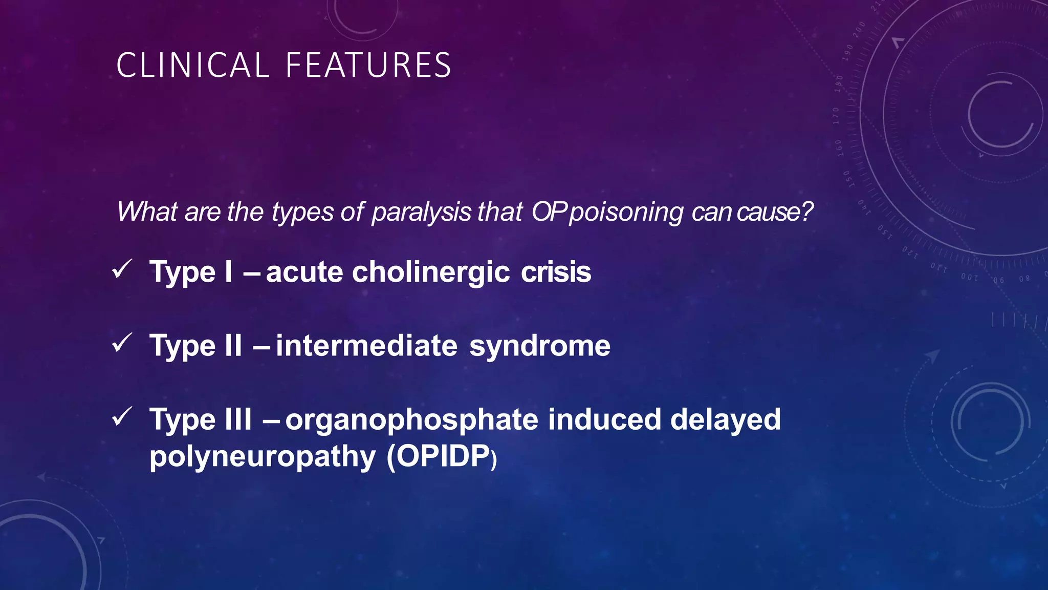 Organophosphate poisoning | PPTX