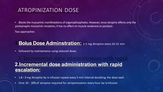 Organophosphate poisoning | PPTX