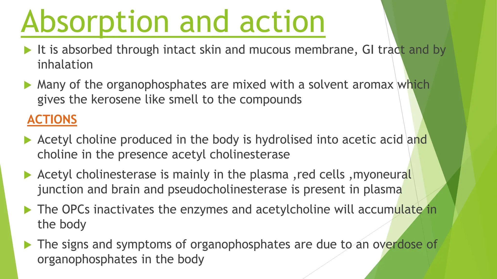 Organophosphorus compounds poisoning in FM | PPTX