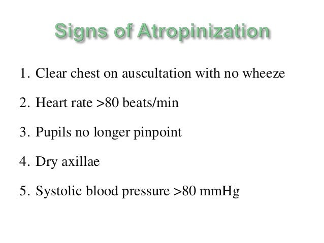 Organophosphorus poisoning