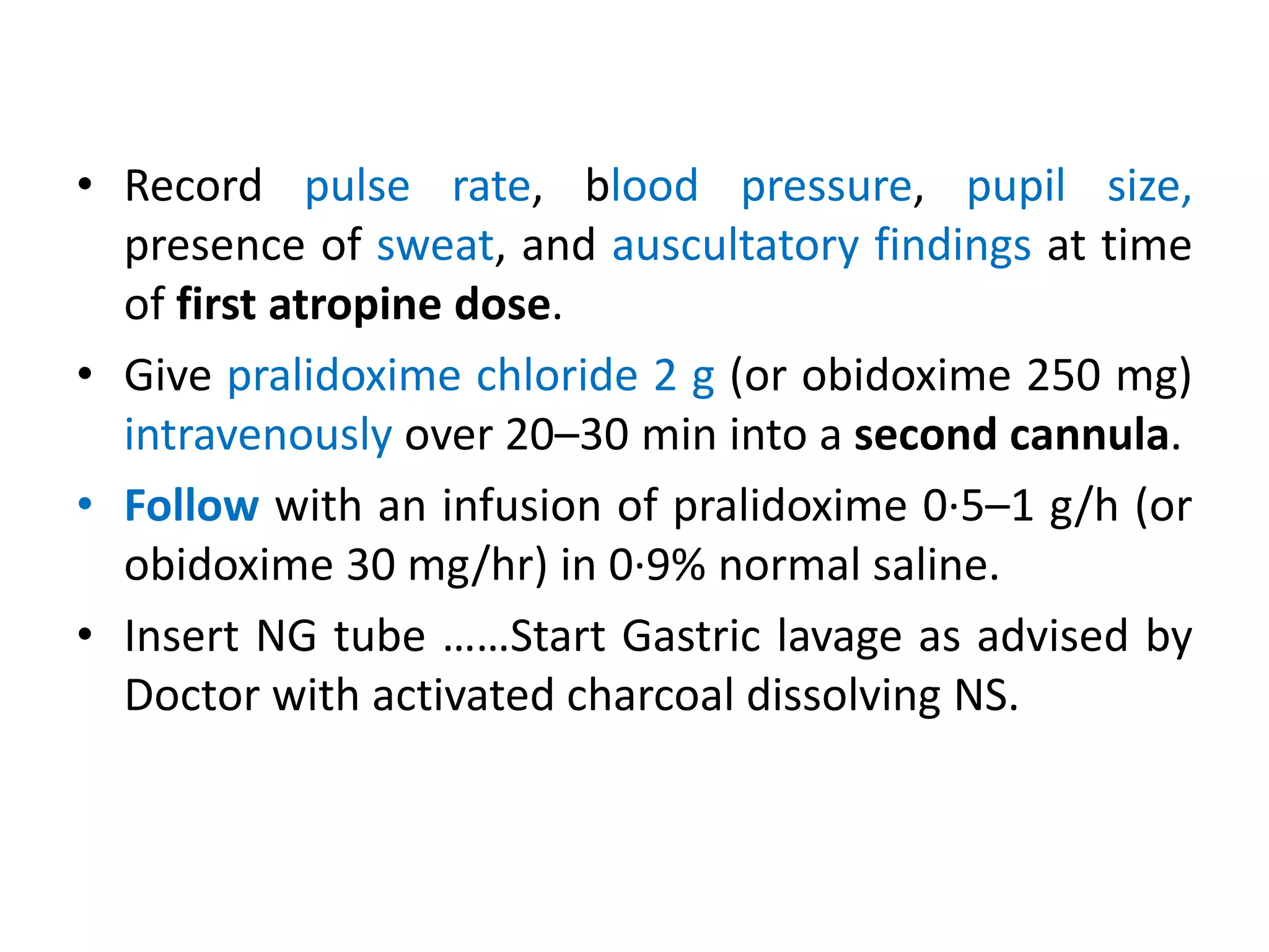 Organophosphorus poisoning | PPTX