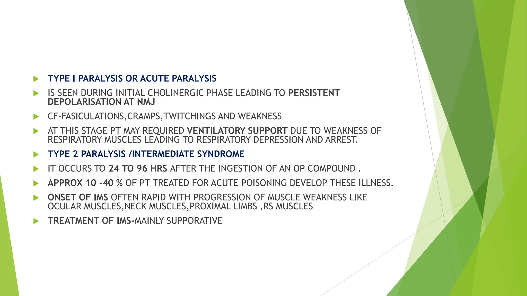 ORGANOPHOSPHORUS POISONING treatment in India | PPTX