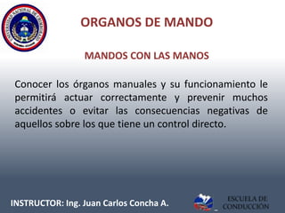 Organos de mando | PPTX