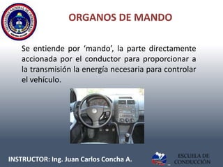 Organos de mando | PPTX