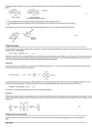 Organozinc_compound.ppt | Chemistry | Science