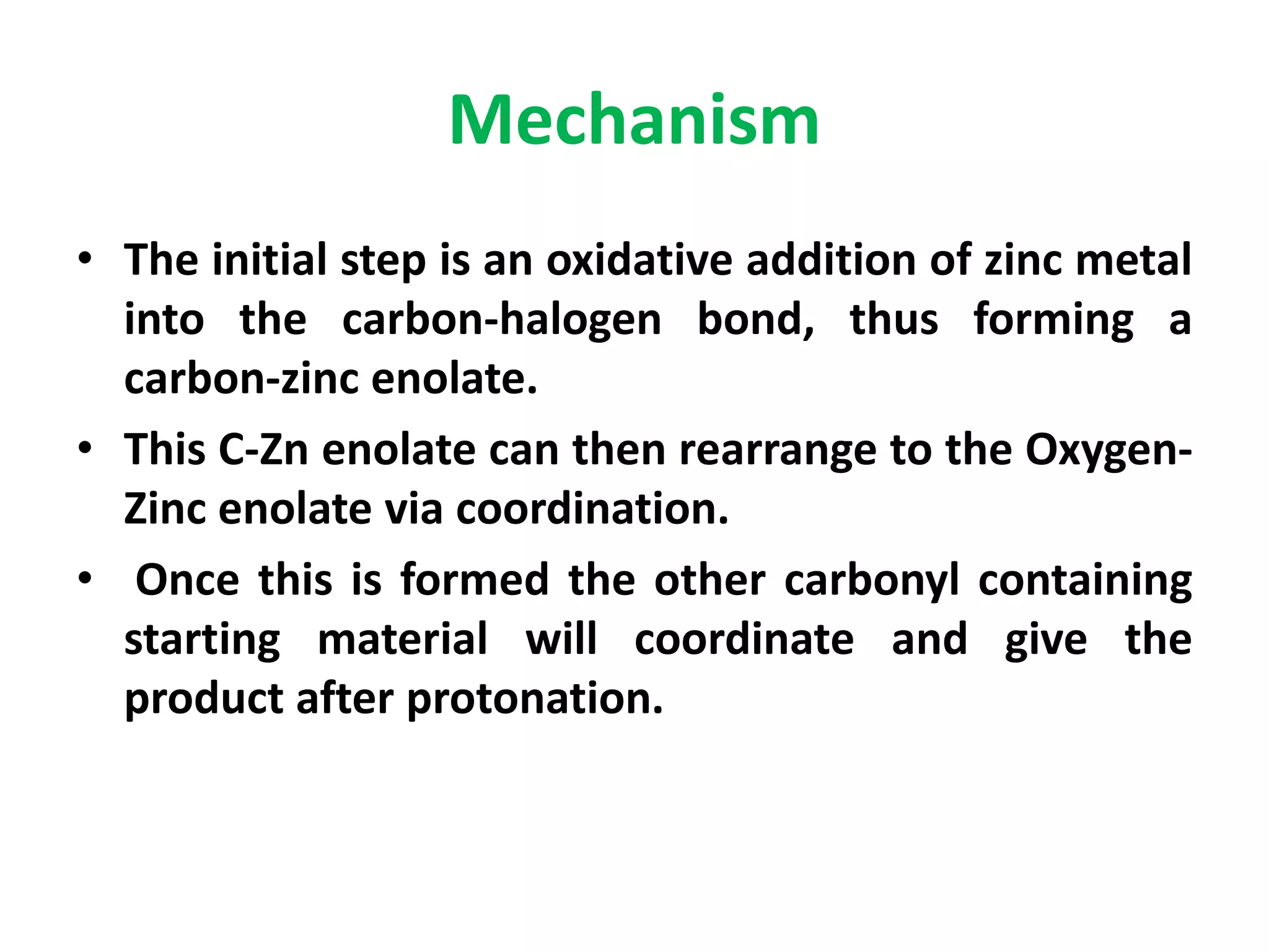 ORGANOZINC REAGENT | PPTX