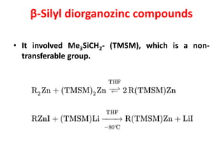 ORGANOZINC REAGENT | PPTX